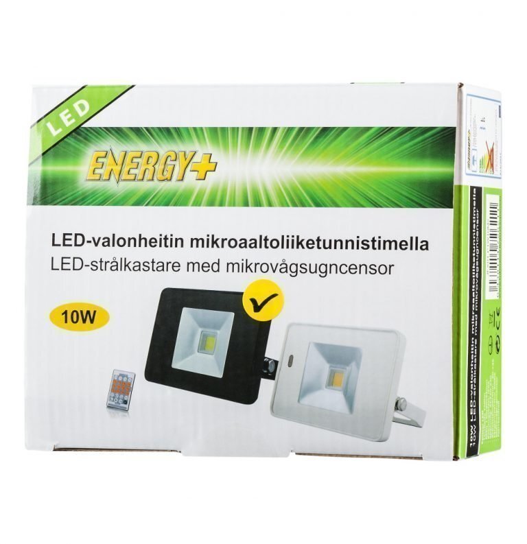 Energy+ Led Valonheitin 10 W Liiketunnistin - Valaisinkauppa24.fi