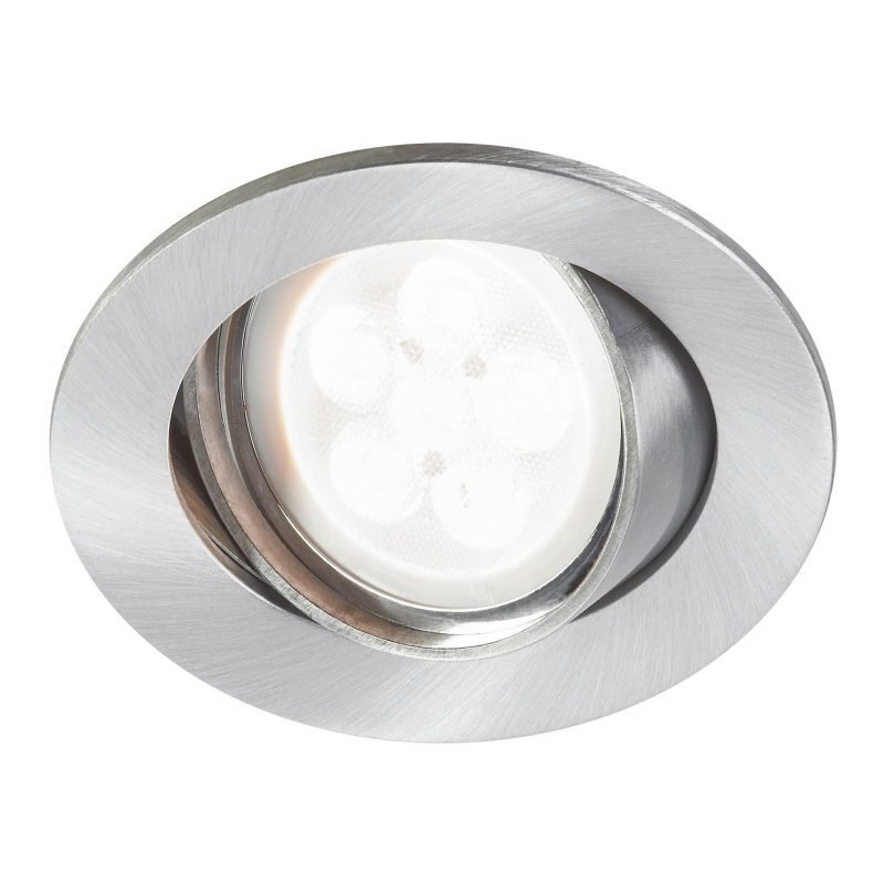 LED-alasvalo Inset Trend Swing 6W GU10 IP23 30° Ø 83x85 mm ...