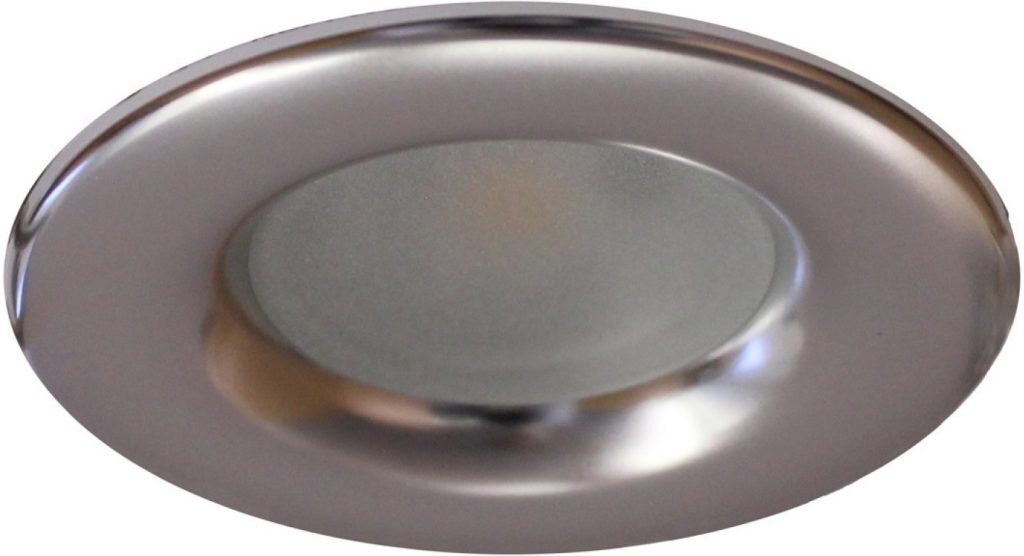 LED-alasvalo Neo 24 7W 24V IP44 3000K 309 lm Ø 74 mm kromi ...