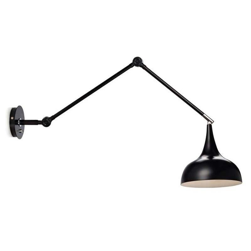 Lamp Gustaf Seinävalaisin Stanford 200x900x350 mm musta ...