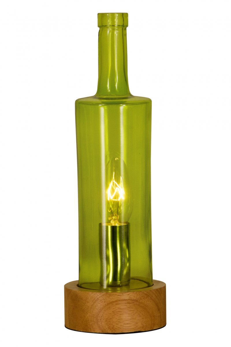 Scan Lamps Flaske Pöytävalaisin Vihreä - Valaisinkauppa24.fi