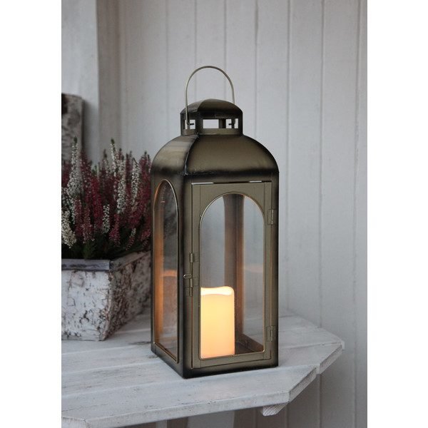 Star Dome Led Lyhty Pronssi 43 Cm - Valaisinkauppa24.fi